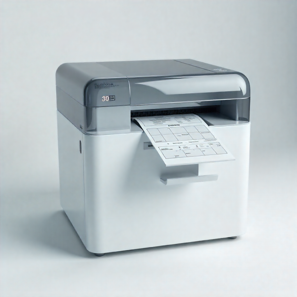 AI-Driven Automated Label Printing System